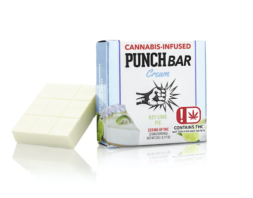 Punch Bars Cream- 225mg- Key Lime Pie – BUGBLAST